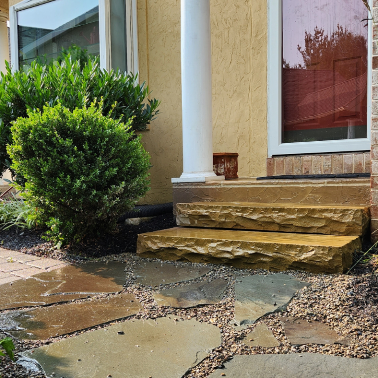 One Property, Multiple Hardscape Renovations - Indian Run Landscaping